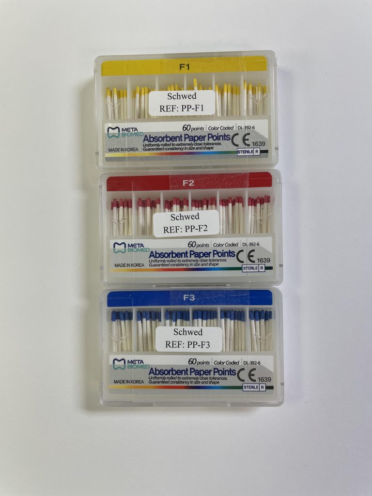 Schwed Meta ProTaper F-Series Gutta Percha – Charles B. Schwed Co., LLC.